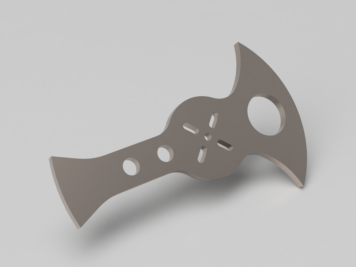 Hardox "Micro Monsoon" Weapon Bar - 99mm – Monsoon Robotics